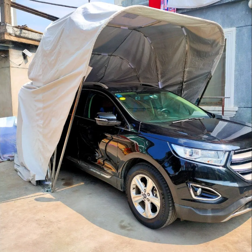 Foldable garages 5.9*2.7*2.5m